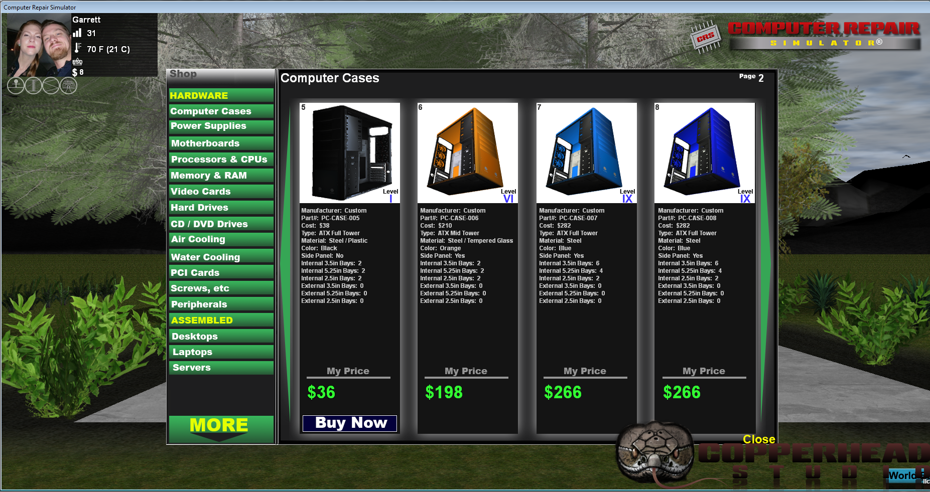 Finishing Details - Computer Repair Simulator