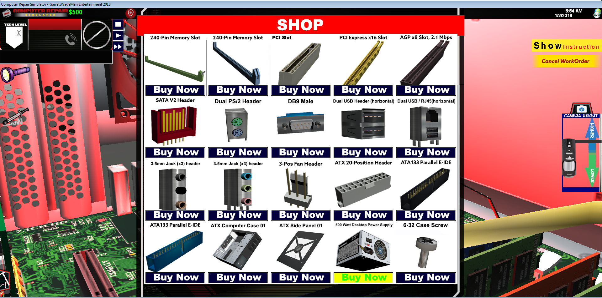 Computer Repair Simulator - Page 2 of 11 - Build, Break, Fix, Learn