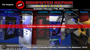 Computer Repair Simulator - Build, Break, Fix, Learn