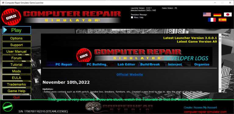 Computer Repair Simulator - Build, Break, Fix, Learn